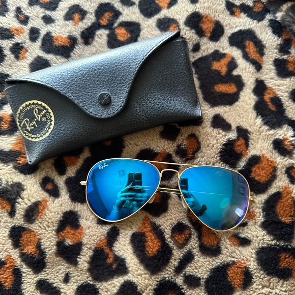 Ray-Ban | Accessories | Rayban Rb325 Aviator Flash Lenses Sunglasses ...